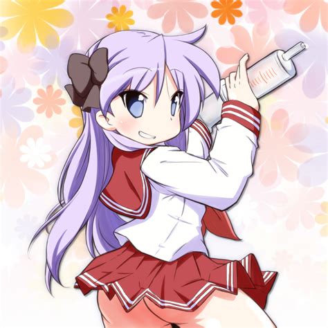 Hiiragi Kagami Lucky Star Drawn By Mizushima P Danbooru