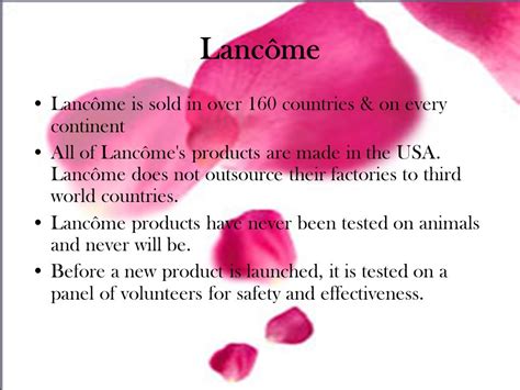 Lancôme PARIS. - ppt video online download