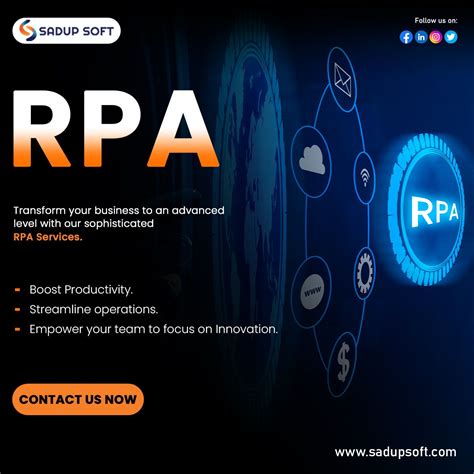Sadup Softech On Linkedin Rpa Roboticprocessautomations Rpaservice