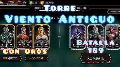Torre Viento Antiguo FATAL Batalla 189 Mortal Kombat Mobile YouTube
