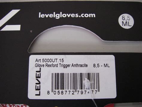 Yahooオークション Level （レベル）glove Rexford Trigger Anthrac