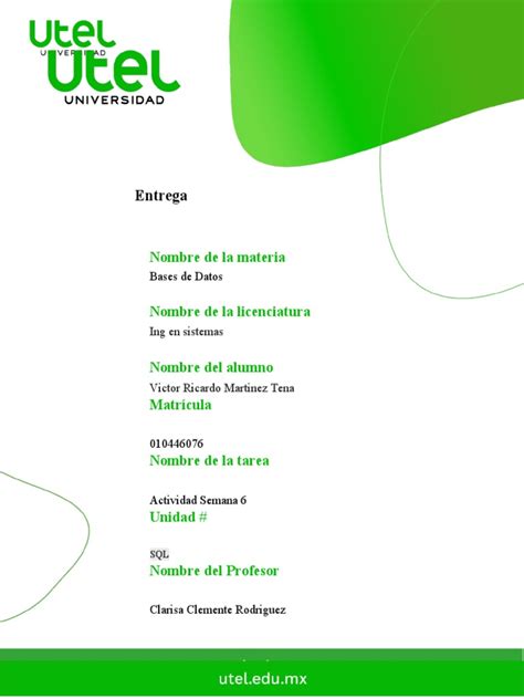 actividad 6 bases de datos pdf