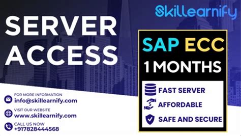 Sap Ecc Server Access At ₹ 300 Month In Bhopal Id 2852229919648