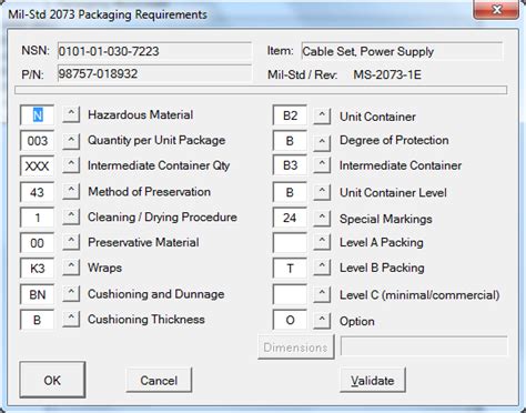 Solutions Mil Std 2073 Packaging