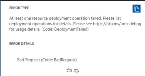 ML Setup Giving BadRequest Error When Trying To Provision Machine