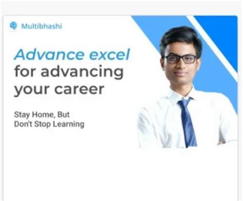 Online Advance Excel Training Course At Rs Month In Bengaluru ID