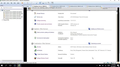 Adding Dhcp To Our Addc And Turning Off Dhcp From Vmware Workstation 14 Youtube