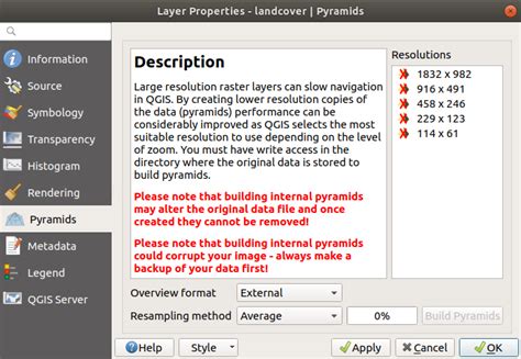 151 Raster Properties Dialog — Qgis Documentation Documentation