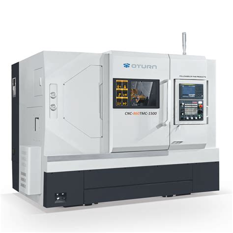 Oturncnc High Quality CNC Slant Bed Turning Lathe CNC Lathe Live Tooling CNC Turning Center