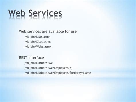 Ppt Sharepoint 2010 Client Object Model Overview And Capabilities