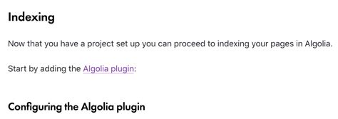 Code Samples In Algolia Chapter Gone · Issue 25793 · Gatsbyjsgatsby