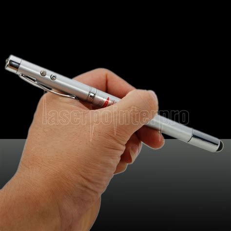 4 In 1 Multi Functional Red Light Laser Pointer Touch Pen Pointer