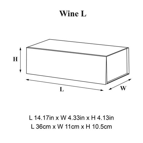 Wine Long Kraft Single Bottle T Box Geotobox Magnetic T Box