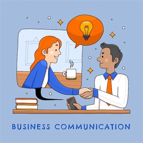 Business Communication Cartoon Images Free Download On Freepik