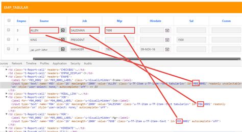 Oracle Apex Capabilities Oac Modal Lov In Tabular