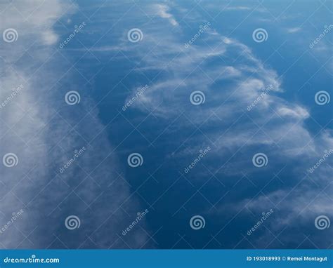 Clouds That Look Like Ocean Waves On The Shore Stock Image Image Of