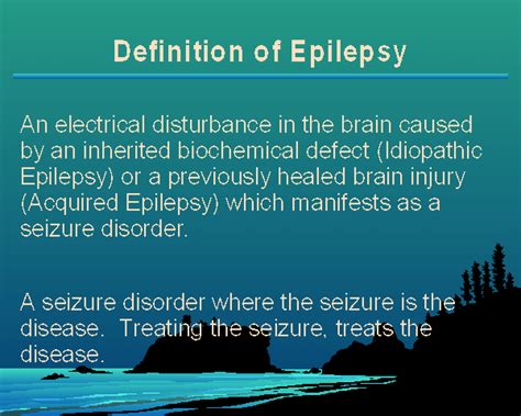 Definition Of Epilepsy