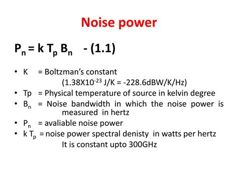 Ppt System Noise Temperature And Gt Ratio Powerpoint Presentation