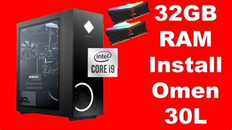 Installing 32gb Of Ddr4 Ram On My Omen 30 L Desktop Pc Youtube