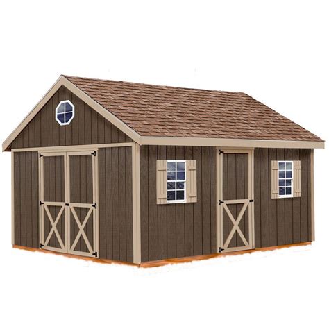 Best Barns Easton 12 Ft X 16 Ft Wood Storage Shed Kit Easton1216