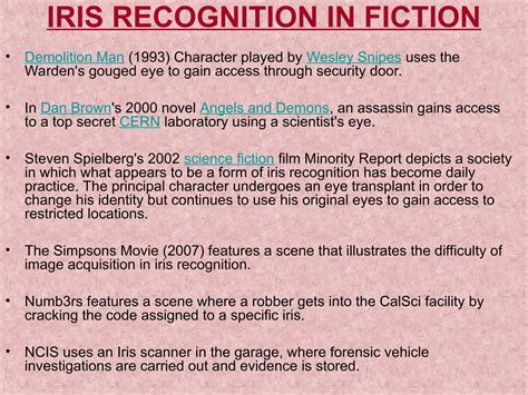Envisioning The Future Using Iris Scanning Biometrics Ppt
