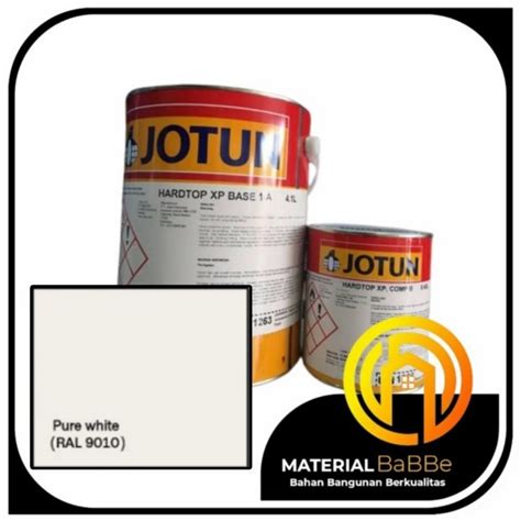 Jual Jotun Hardtop Xp Ral 9010 Pure White Kemasan 5 Liter 2 Komponen