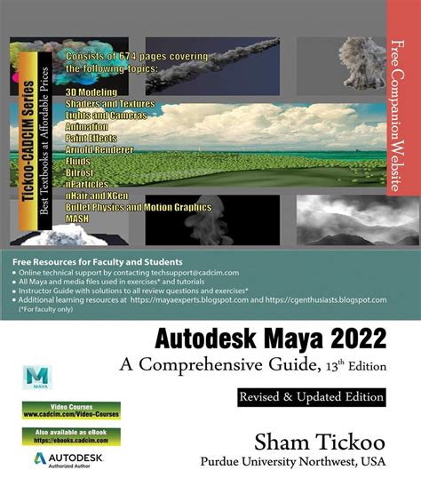 E Book Autodesk Maya A Comprehensive Guide Th Edition Autorstwa Sham Tickoo EPUB