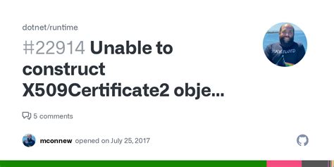 unable to construct x509certificate2 object from byte array on uwp