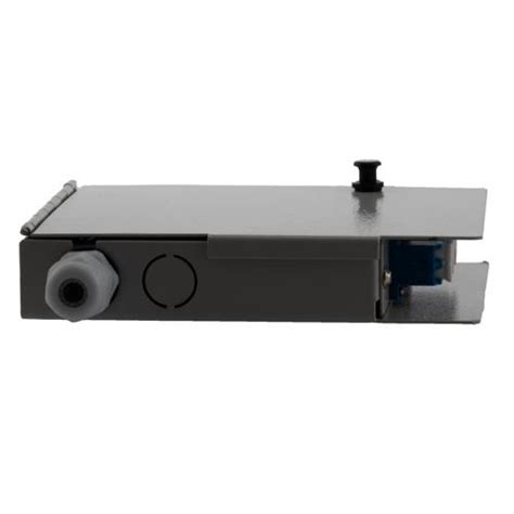 Ftth Terminal Box 4 Ports Metal Connector With 4 Lcupc Sm Duplex Ftth Terminal Box 4 Ports Metal Connector With 4 Lcupc Sm Duplex