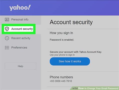 3 Ways To Change Your Email Password WikiHow