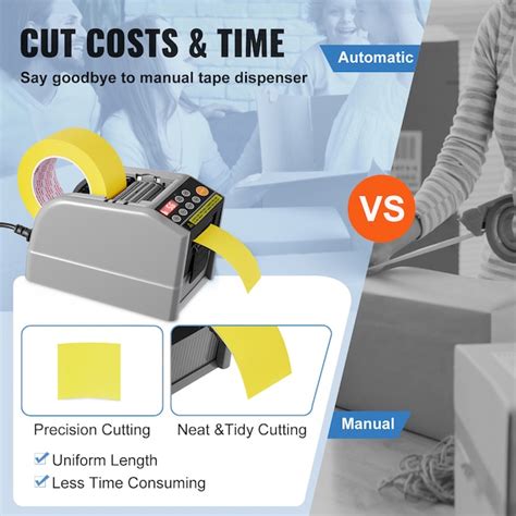 Vevor Automatic Tape Dispenser Adhesive Electric Tape Cutter Packaging