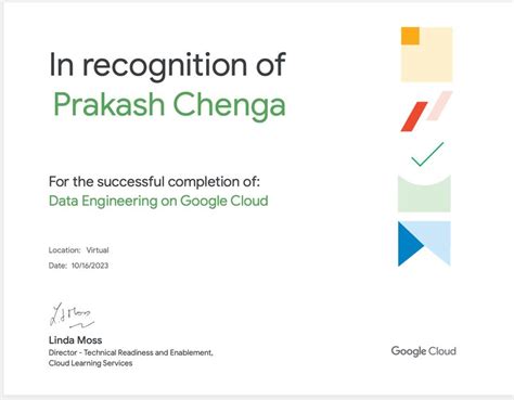 Prakash Chenga On Linkedin Im Happy To Share That Ive Obtained A New Certification Data…