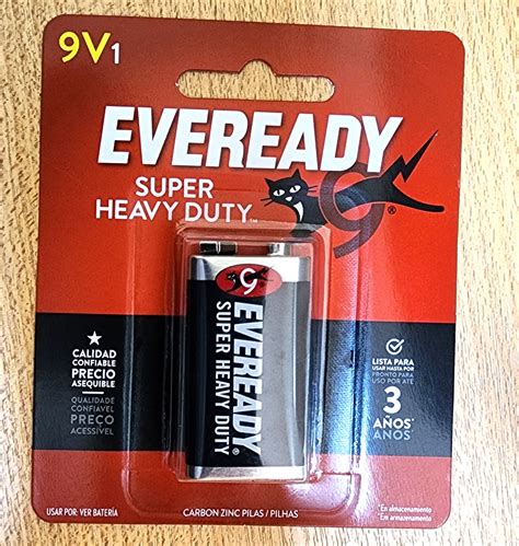 Pila Bateria 9v Carbon Zinc Eveready Super Heavy Duty Vagolnet