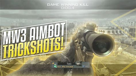MW AIMBOT TRICKSHOTTING YouTube