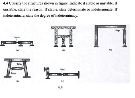 Solved 44 Classify The Structures Shown In Figure Indicate