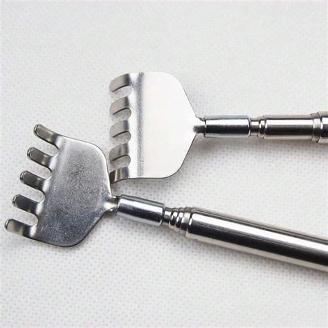 Head Massage Stainless Steel Scratcher1pc Back Scratcher Manual Five