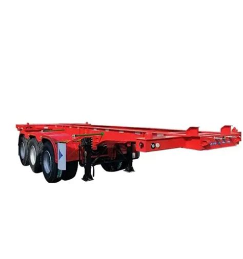 Extendable Sliding Skeletal Container Chassis Skeleton Semi Trailer