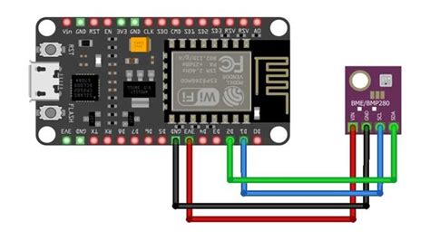 How To Use Bme280 Temperature Humidity And Pressure Sensor 53 Off