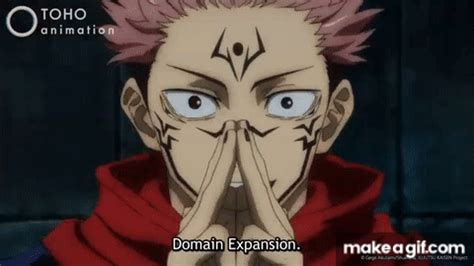 Domain Expansion Jujutsu Kaisen On Make A 