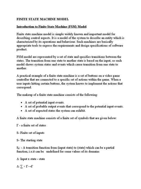 u3 l3 finite state machine model pdf formal methods computer science
