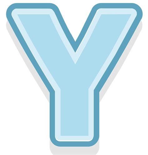 Blue Letter Y Icon Free Download Transparent PNG Creazilla