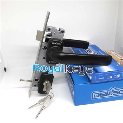 Promo Paket Set Handle Dekkson Dekson Lhr 0816 Hitam Gagang Pintu