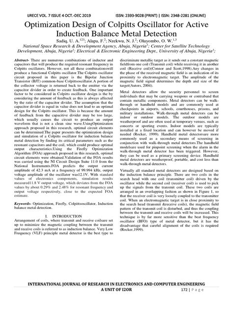Optimization Design Of Colpitts Oscillator For Active Induction Balance