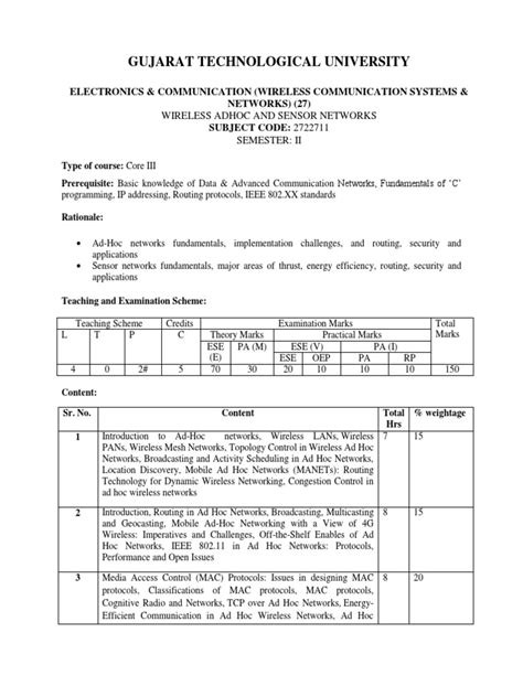 Wireless Sensors And Networks Pdf Wireless Ad Hoc Network