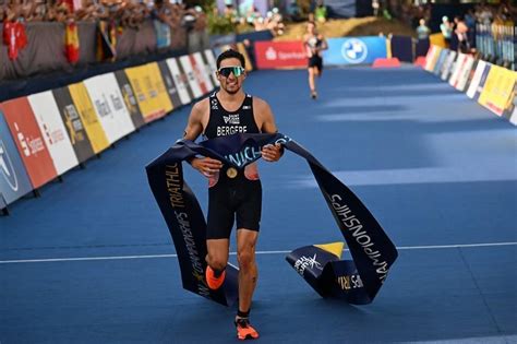 Triathlon Léo Bergère sacré champion du monde à Abou Dhabi Cannes