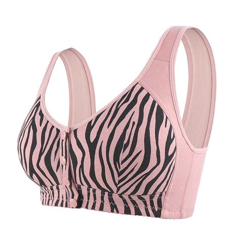 Moona Bra For Senior Front Closure Breathable Bra For Seniors Wirefree