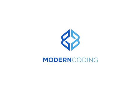 Modern Coding Logo Design Template Coding Logo Logo Design Template