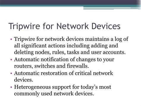 Tripwire Ppt Pptx