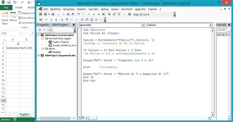 VBA L Uso Della Condizione IF Degli Operatori Logici E Del GoTo WizBlog