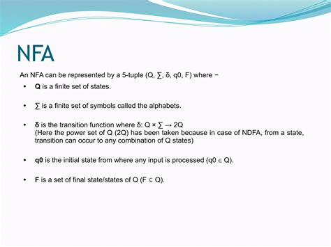 Formal Languages And Automata Theory Unit 1 Pdf